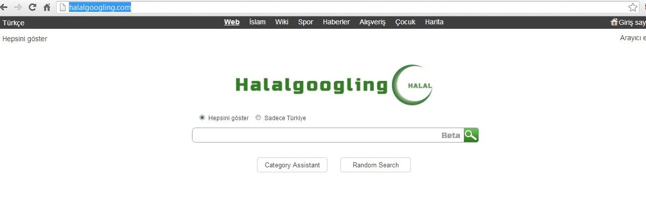 Sansürlü Helal Arama Motorunuz halalgoogling.com